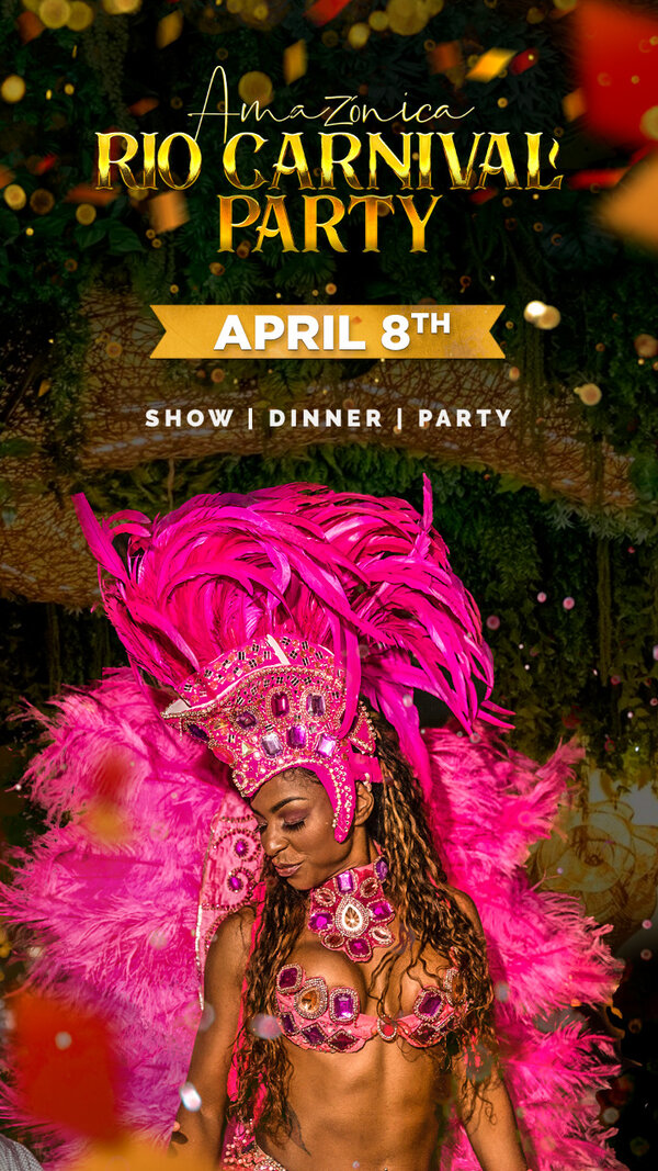 Rio Carnival Party Show And Dinner Tickets Tulum Amazónica │ Prime