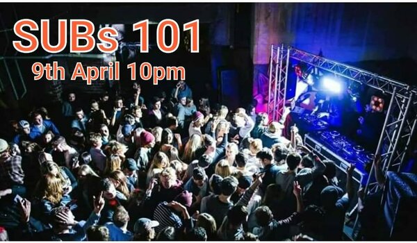 SUBs 101 Tickets | Dunedin | 153 Stuart Street - Ticket Fairy