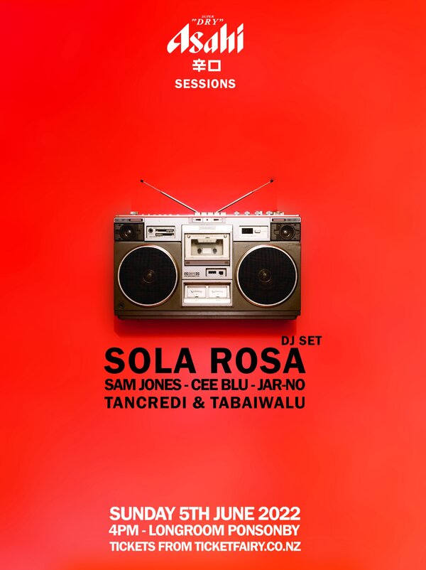 ASAHI SESSIONS QUEENS BDAY's Tickets | Auckland | Longroom - Ticket Fairy