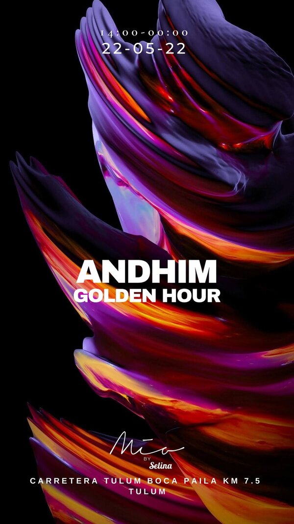 ANDHIM Tickets | Tulum | Mía Restaurant & Beach Club - Ticket Fairy