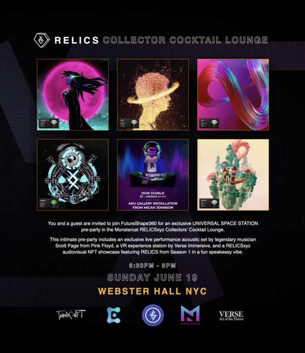 UNIVERSAL SPACE STATION Pre-Party Tickets | New York | Webster Hall ...