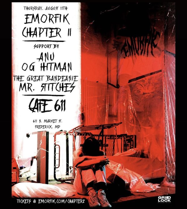 Emorfik Tickets | Frederick | 611 N Market St - The Ticket Fairy