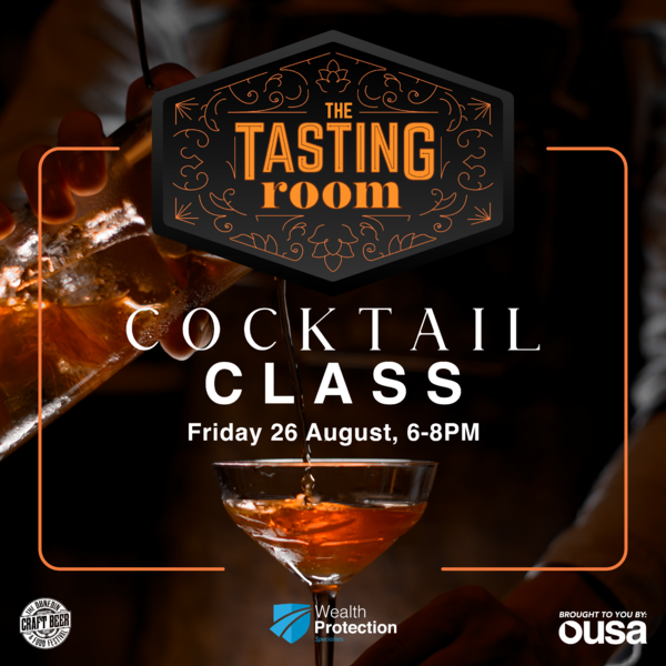 The Tasting Room: Cocktail Making @ Toast Bar's Tickets | Dunedin ...