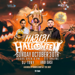 Habibi Halloween Party's Tickets | north york | Nuvo Night life ...
