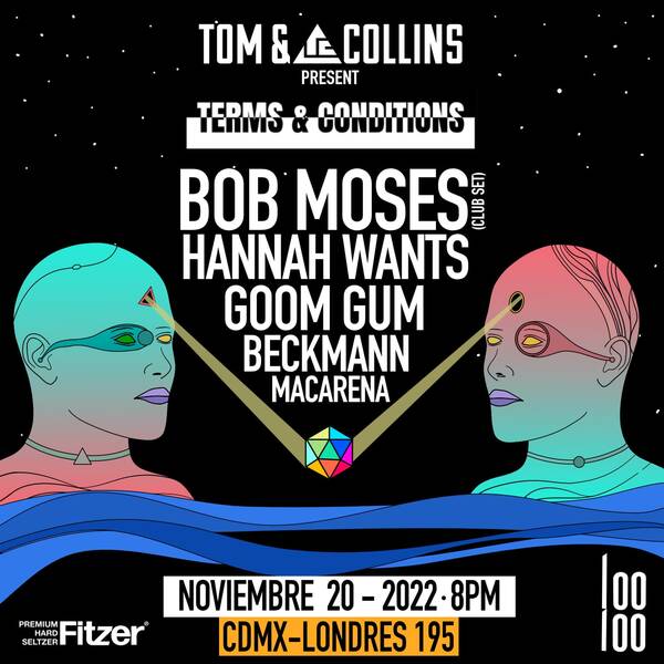 Terms & Conditions pres. Bob Moses Tickets | Juárez | LooLoo Studio ...