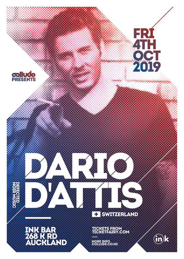 Dario D'Attis (Defected) - Auckland Tickets | Auckland | Ink Bar ...