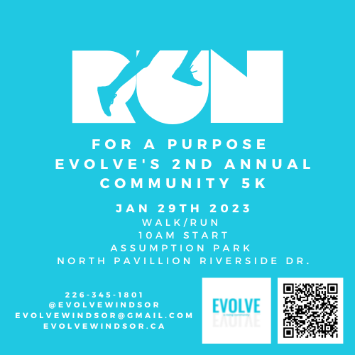 EVOLVE'S 2ND ANNUAL 5K FOR A PURPOSE Tickets | Windsor | Assumption ...