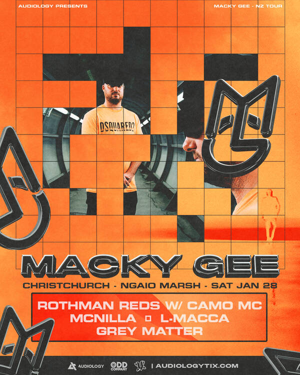Macky Gee (UK) | Christchurch Tickets | Christchurch | Ngaio Marsh ...