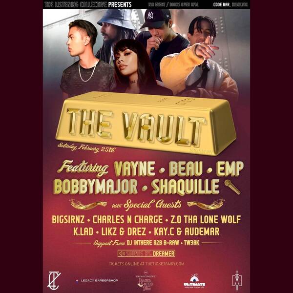 THE VAULT (Featuring VAYNE, BEAU, EMP, BOBBYMAJOR, SHAQ & more !'s ...
