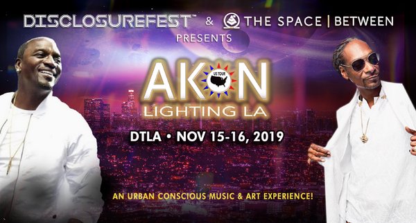AKON LIGHTING LA's Tickets | Los Angeles | 3BLACKDOT - Ticket Fairy