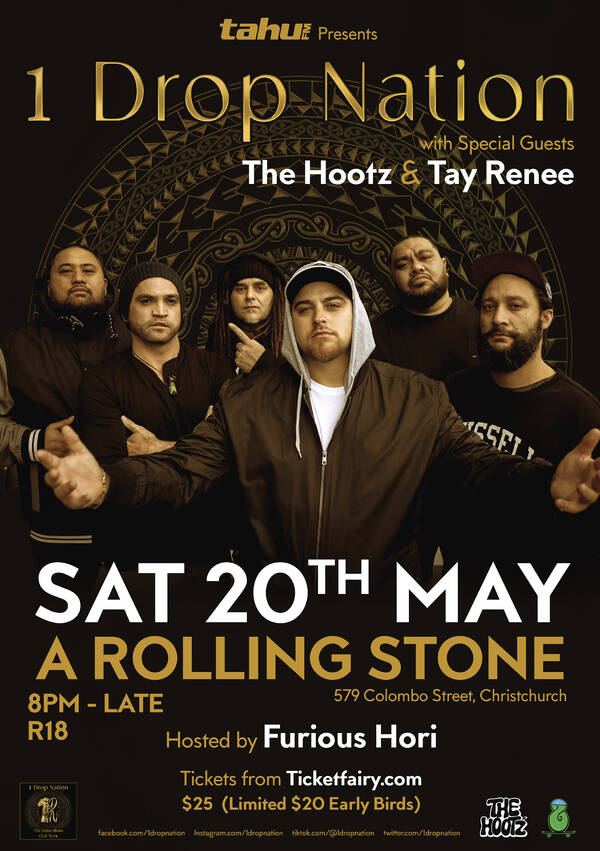 Tahu Fm Presents 1 Drop Nation Live in Christchurch Tickets ...