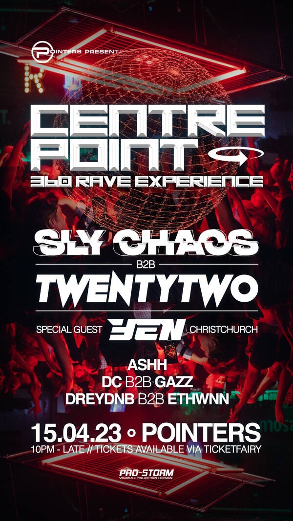 POINTERS PRESENTS: CENTRE POINT | A 360° RAVE EXPERIENCE Tickets ...