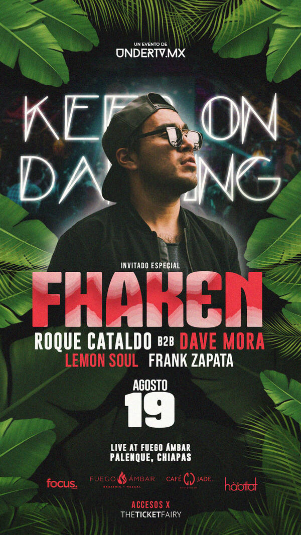 Keep On Dancing Palenque Tickets | Palenque | Fuego ámbar - Ticket Fairy