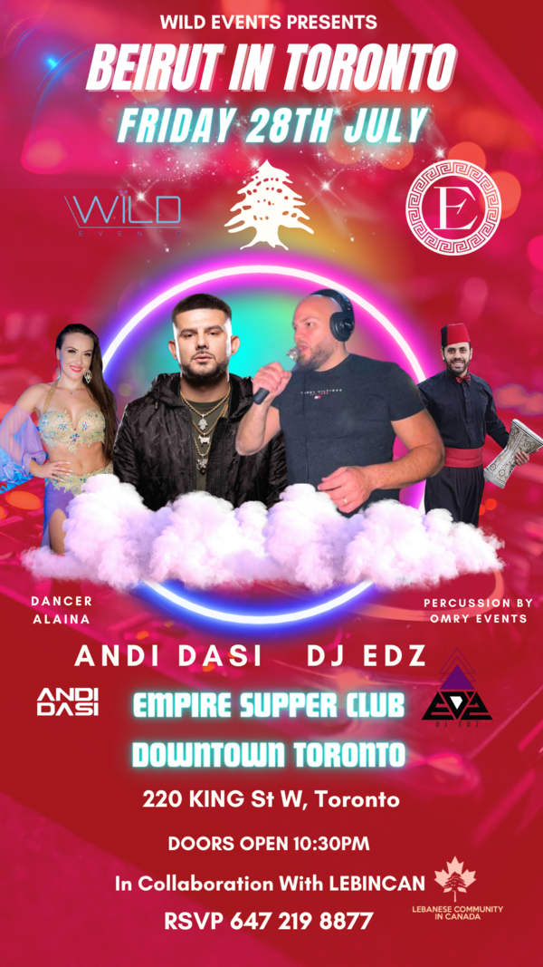 Beirut In Toronto Tickets | Toronto | 220 King St W - Ticket Fairy