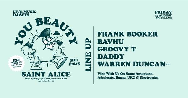 You Beauty x Saint Alice Tickets | Auckland | Saint Alice - Ticket Fairy