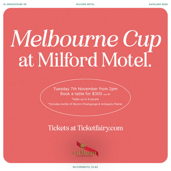 Melbourne Cup | Milford Motel's Tickets | Auckland | Milford Motel ...