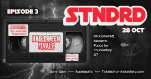 STNDRD | Episode 3 (Halloween Finale) Tickets | Auckland | Applejack's ...