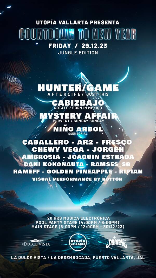 UTOPIA VALLARTA: Countdown To New Year Tickets | | - Ticket Fairy