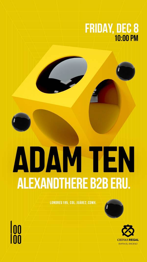 Adam Ten @ Looloo Tickets | Juarez | Looloo - Ticket Fairy