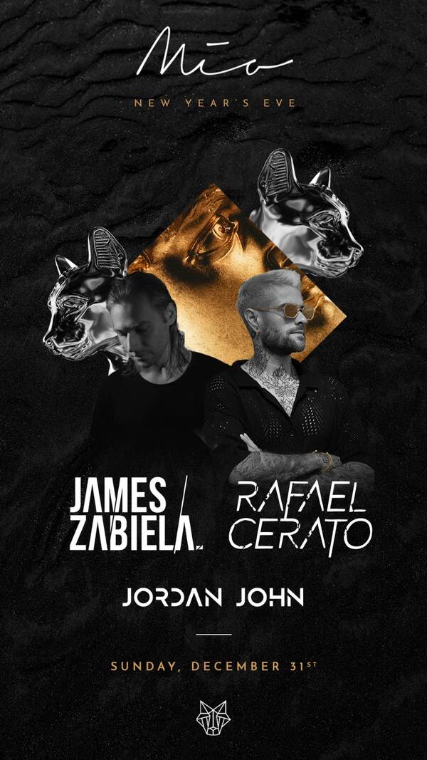 New Years Party - Rafael Cerato & James Zabiela's Tickets | Tulum | Mía ...
