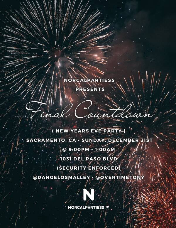 FINAL COUNTDOWN Tickets | Sacramento | 1031 Del Paso Blvd - Ticket Fairy