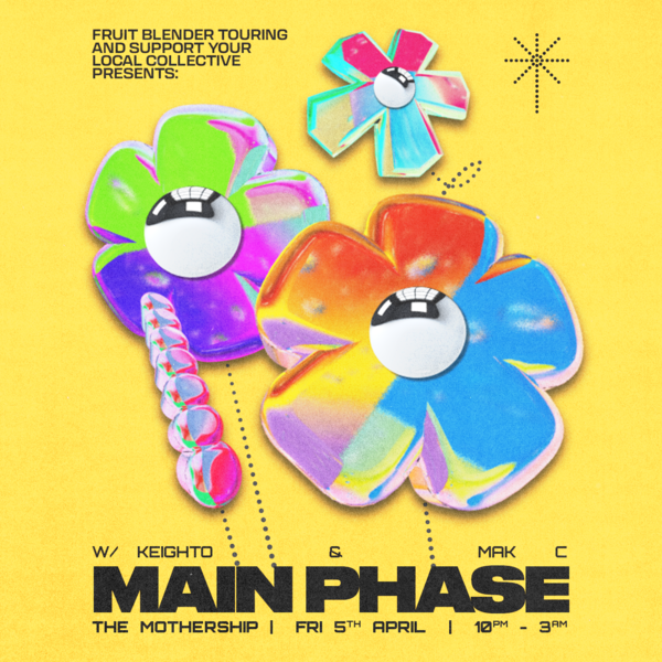 Main Phase with Mak C & Keighto Tickets | Auckland | The Mothership ...