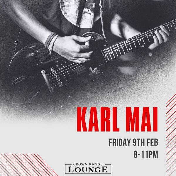 Karl Mai's Tickets | Auckland | Crown Range Lounge - Ticket Fairy