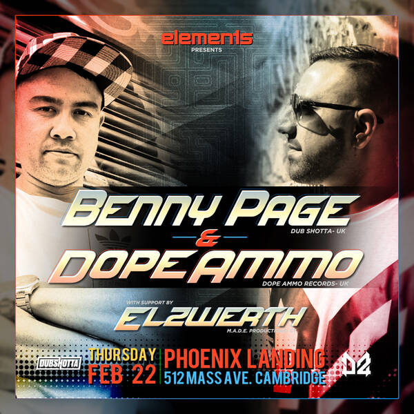 Benny Page & Dope Ammo at elements Tickets | Cambridge | The Phoenix ...