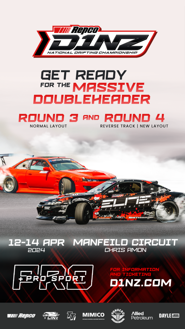 D1NZ Round 3 + 4 Manfeild - Apr 2024 Tickets | Feilding | Manfeild Circuit Chris Amon - The ...