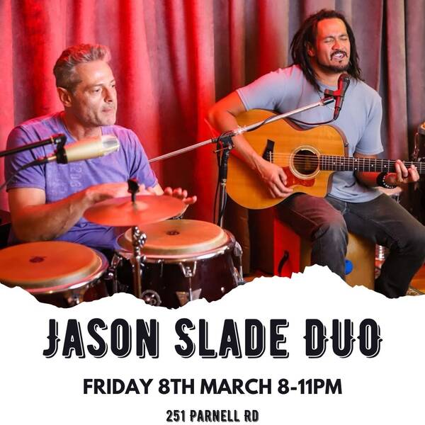 Jason Slade Duo Tickets | Auckland | Crown Range Lounge - Ticket Fairy