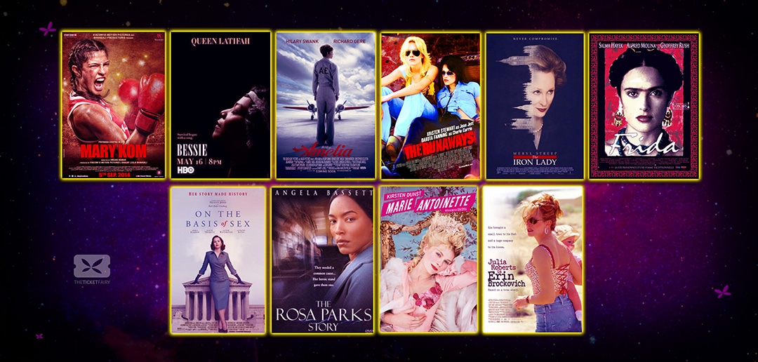 10 Biographical Movies about Inspiring Women - TFword.