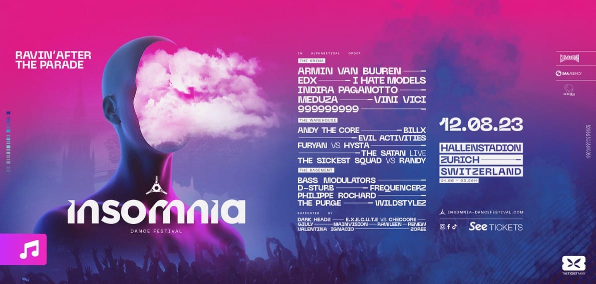 Insomnia Dance Festival Announces Line-up for Debut Showcase in Zürich ...
