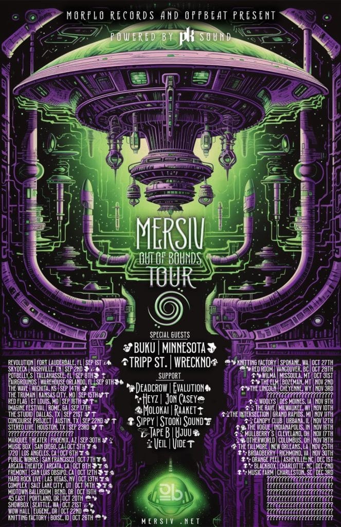 Mersiv Takes Out of Bound Tour to Nashville on September 2