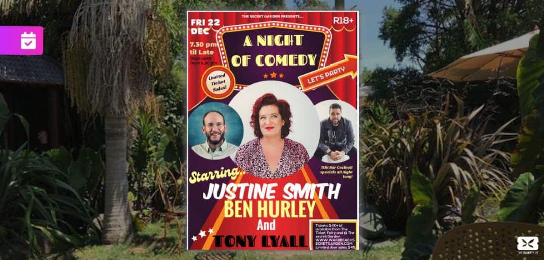 Embrace a Night of Comedy With Justine Smith and More in New Zealand