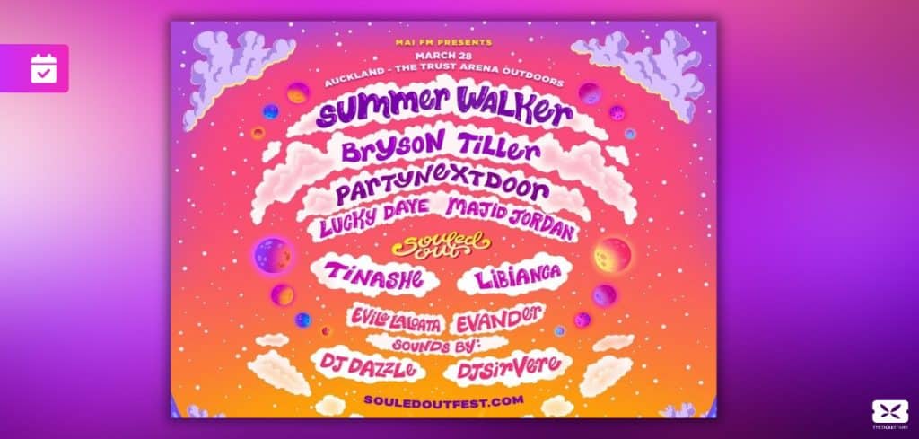 Summer Walker, Tinashe And More: Souled Out 2024, Auckland