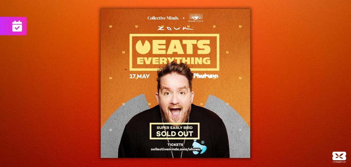 Eats Everything To Take Over Phuture in Singapore on May 17