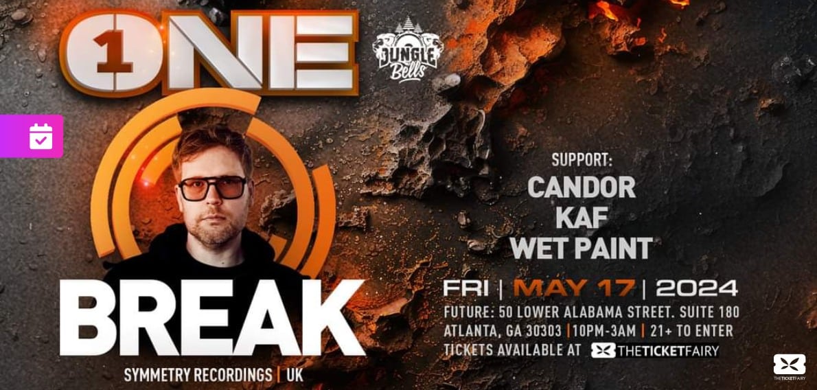 Drum & Bass DJ Break Heads To Atlanta On May 17 - TFword.