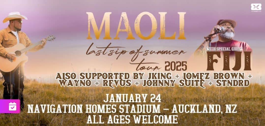 Maoli Announces Show in New Zealand For 2025 Tour - TFword.