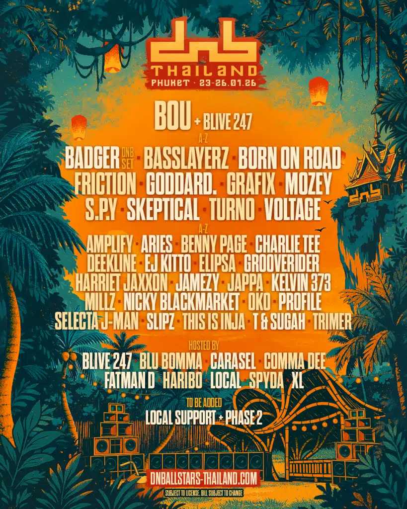 DnB AllStars to Make Its Asia Debut in Thailand - TFword.